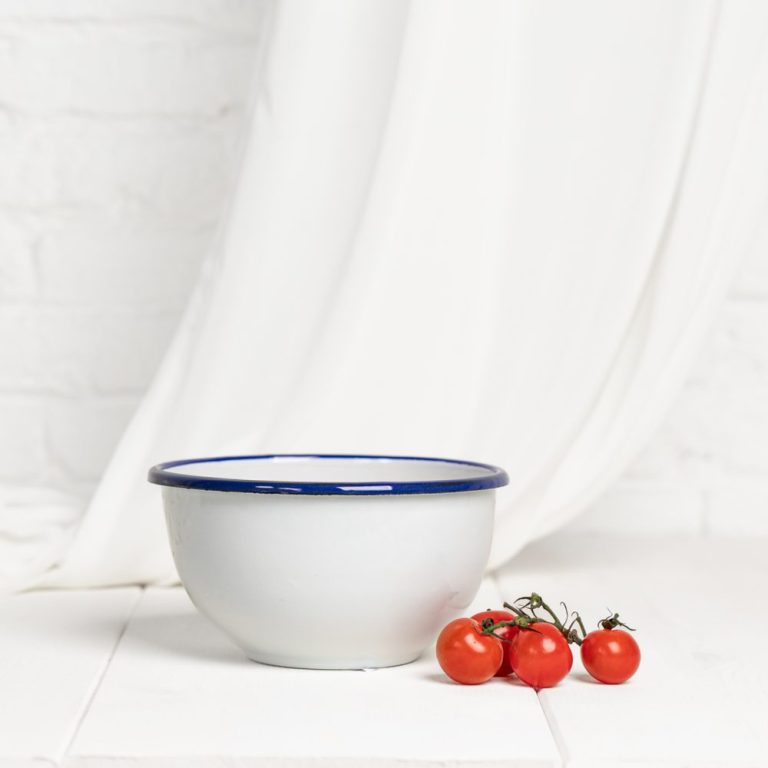 Bol blanco esmaltado | La Moderna Singular